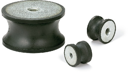 FGBE-75-40-60-M12-EE-70_橡胶缓冲器 - 带螺丝 - 缩颈形（两侧内螺纹）|NBK 锅屋百迪精密机械（苏州）有限公司