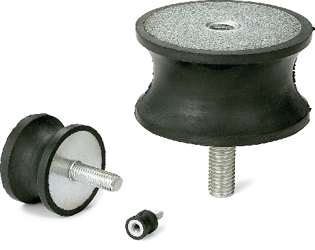 FGBE-10-10-8-M4-ES-40_橡胶缓冲器 - 带螺丝 - 缩颈形（单侧内螺纹、单侧外螺纹）|NBK 锅屋百迪精密机械（苏州）有限公司